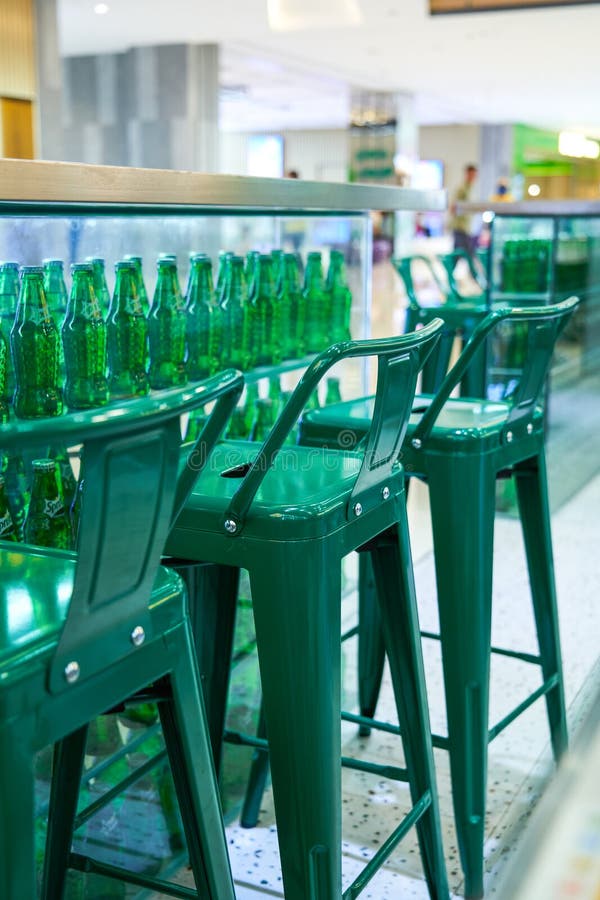Simple Dining Seats Set Up in Tea Restaurant Stock Photo - Image of ...