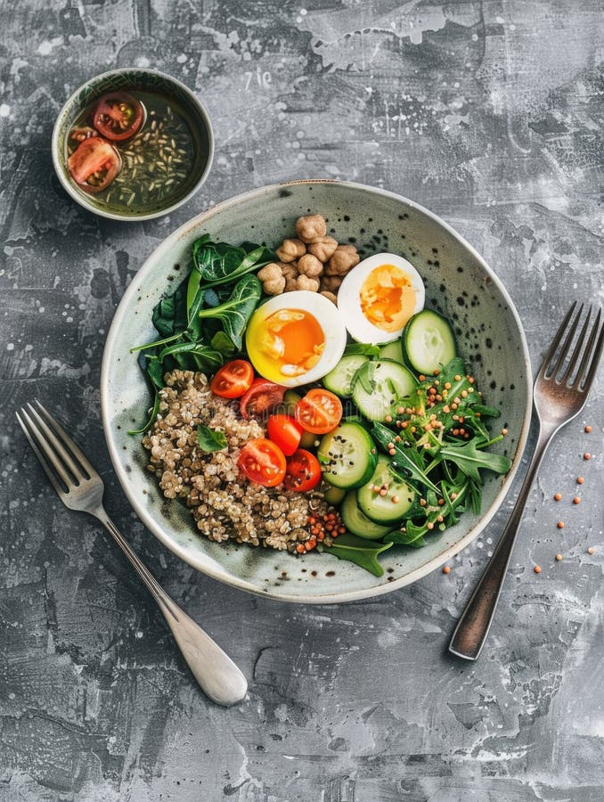 Dinner plate with utensils stock image. Image of knife - 375158363