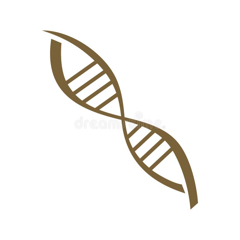 DNA Helix Logo Template. Genetics Vector Design. Biological ...
