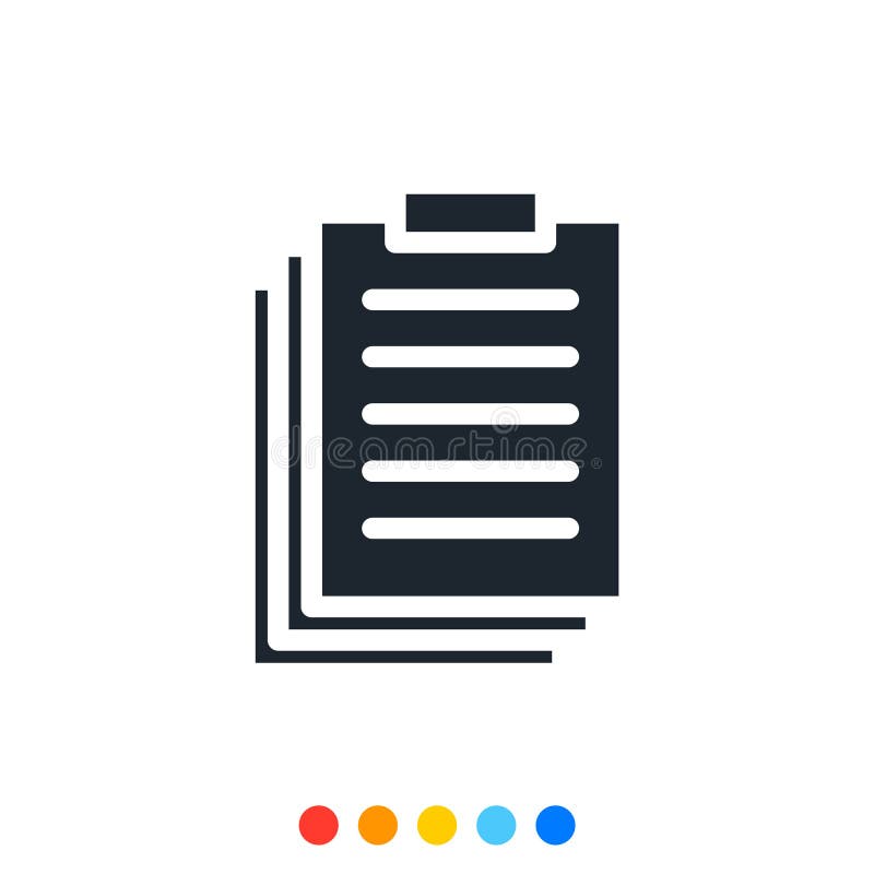 Simple Document Icon,Vector and Illustration Stock Vector ...