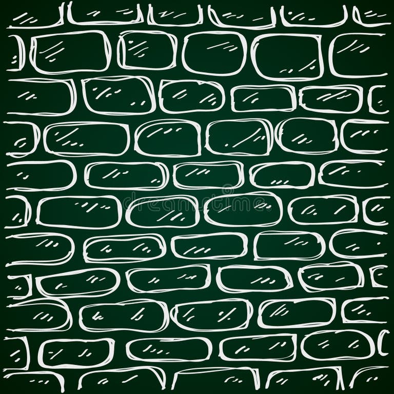 Simple Doodle Brick Pattern Stock Illustrations – 314 Simple Doodle ...
