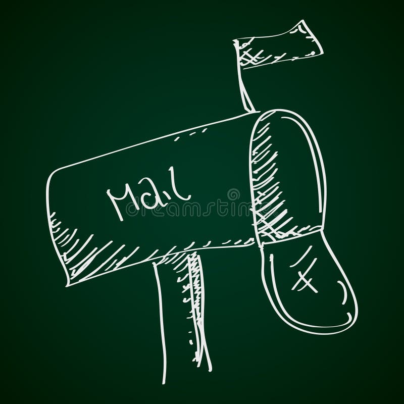Mailbox Doodle Stock Illustrations – 849 Mailbox Doodle Stock ...