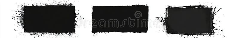 Simple Doodle Rectangle Pencil Frame Border Shape Ai Stock Photos ...