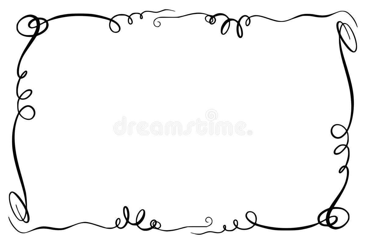 Rectangular Flourish Vector Frame Stock Illustrations – 465 Rectangular ...