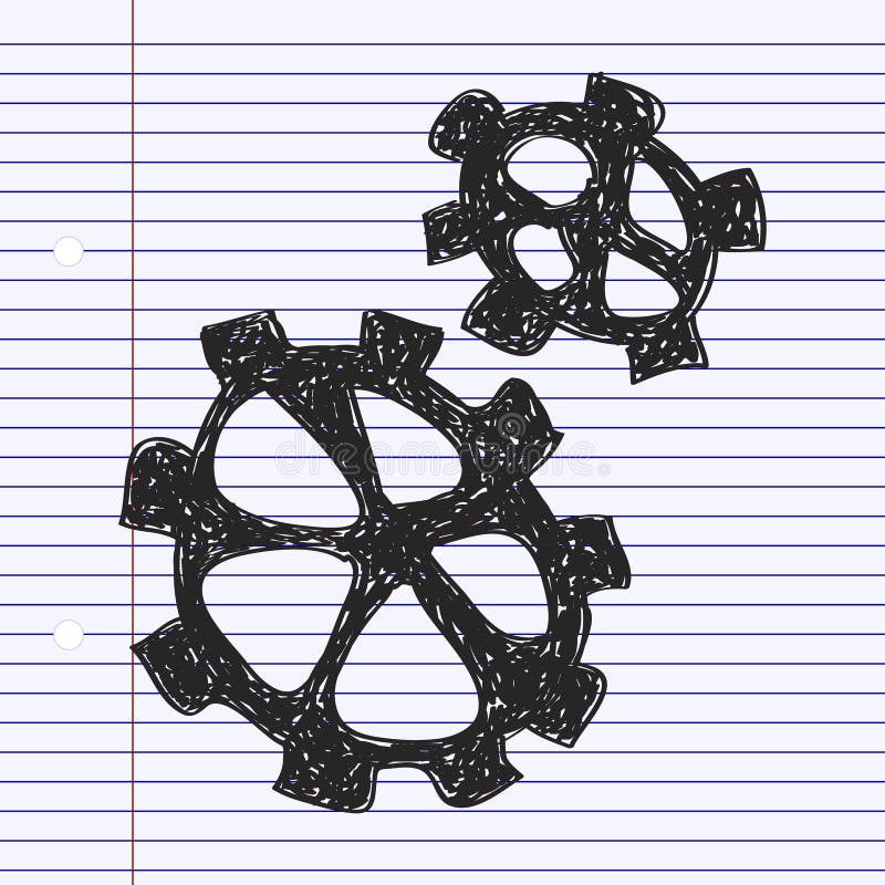 Hand Drawn Cogs Stock Illustrations – 314 Hand Drawn Cogs Stock ...