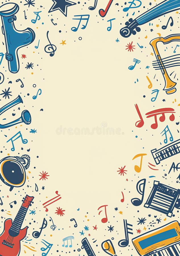 Music Instruments Borders Stock Photos - Free & Royalty-Free Stock ...