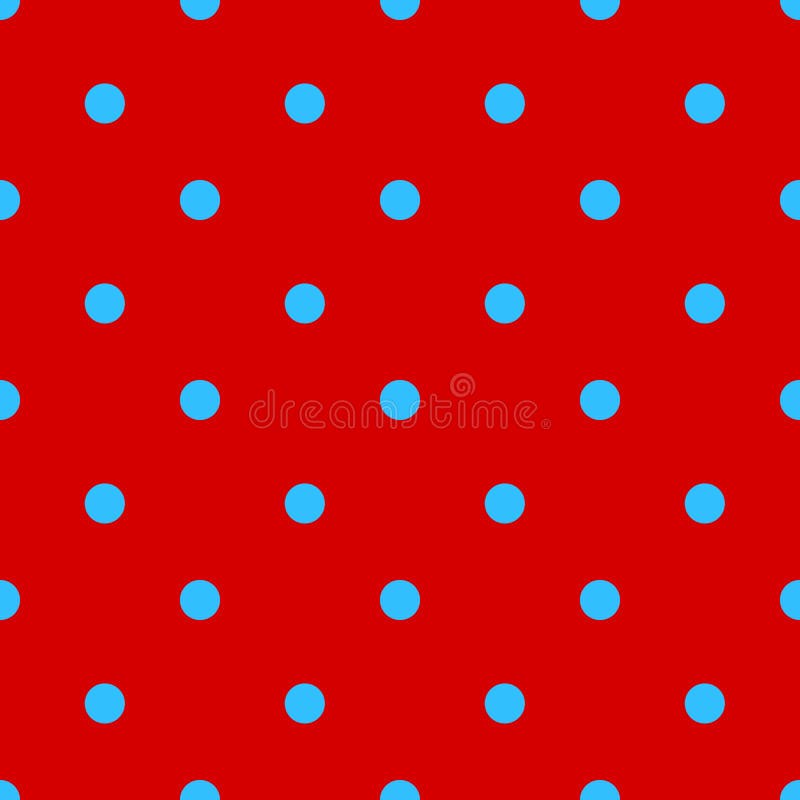 Simple Dot Pattern, Seamless Background Stock Illustration ...