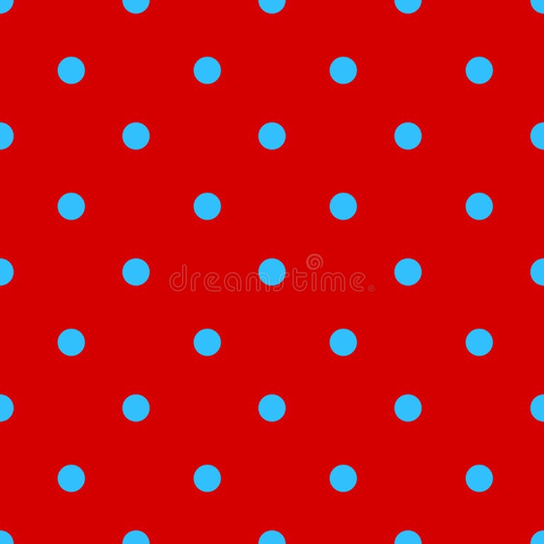 Simple Dot Pattern, Seamless Background Stock Illustration ...