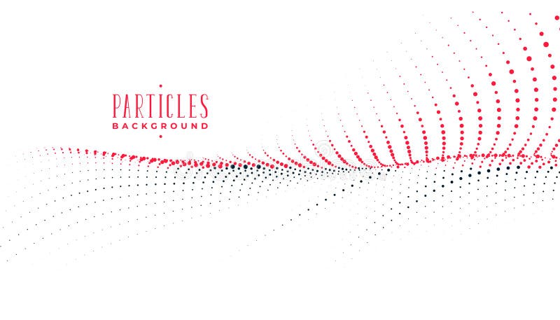 Simple Dotted Pattern Banner with Abstract Structure Stock Vector ...