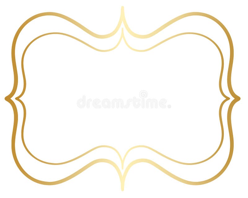 Double Line Rectangle Border Stock Illustrations – 436 Double Line ...