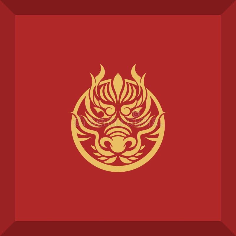 Simple dragon logo stock vector. Illustration of silhouette - 270129392