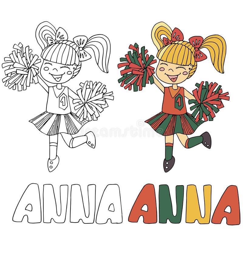 How to drawing cartoon. stock illustration. Illustration of line ...