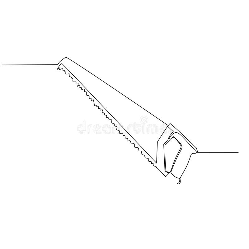 Hand Saw Drawing Stock Illustrations – 2,339 Hand Saw Drawing Stock ...