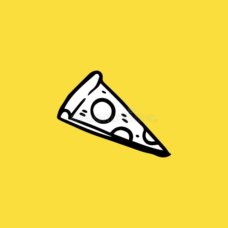Pizza Slice Simple Drawing Stock Illustrations – 1,108 Pizza Slice ...
