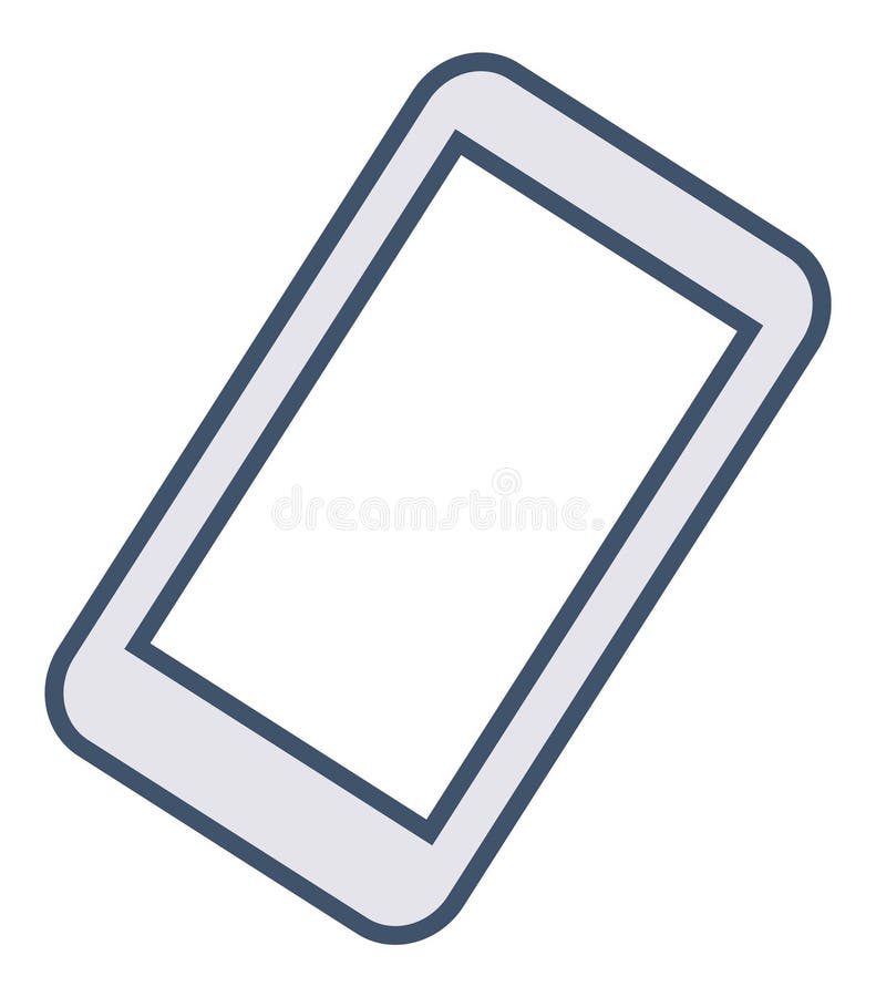 Simple Drawing of a Smartphone with Diagonal Orientation Suggests ...