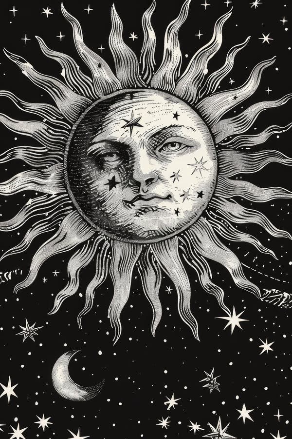 Simple Drawing Sun Suitable Various Design Projects Stock Photos - Free ...