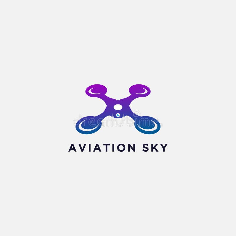 Drone Logo Sky Stock Illustrations – 2,134 Drone Logo Sky Stock ...