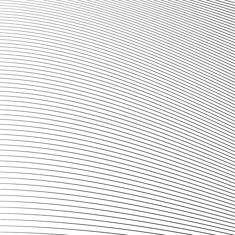 Simple Dynamic Lines Pattern. Geometric Pattern. Monochrome Abstract ...