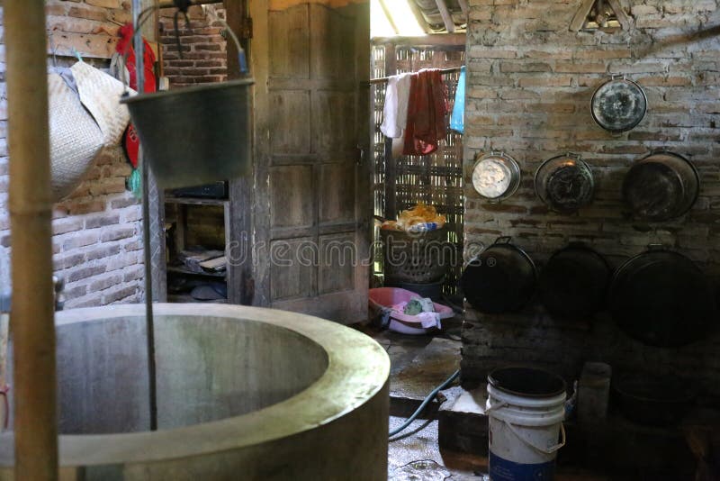 The Simple and Easy Village Life Stock Photo - Image of girls, boys ...