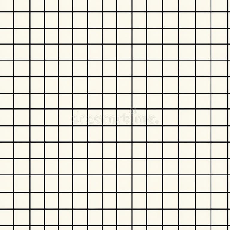 Simple yet Effective Grid Pattern Featuring Defined Lines and Squares ...
