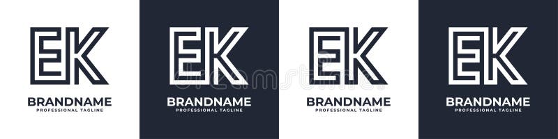 Simple EK Monogram Logo, Suitable for Any Business with EK or KE ... Simple EK Monogram Logo, Suitable for Any Business with EK or KE ...