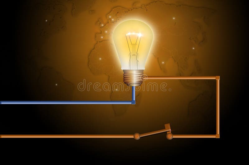 Simple Electric Circuit Stock Illustrations – 3,433 Simple Electric ...