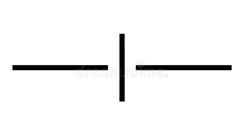 Simple Electrical Circuit Symbol Illustration Vector, Vector Design ...