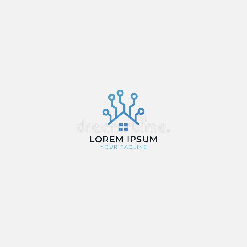 Simple Electrical Logo Design Illlustration Stock Vector - Illustration ...