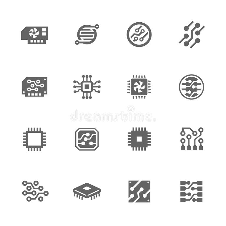 Engineering Electronics Design Icons Stock Illustrations – 2,206 ...