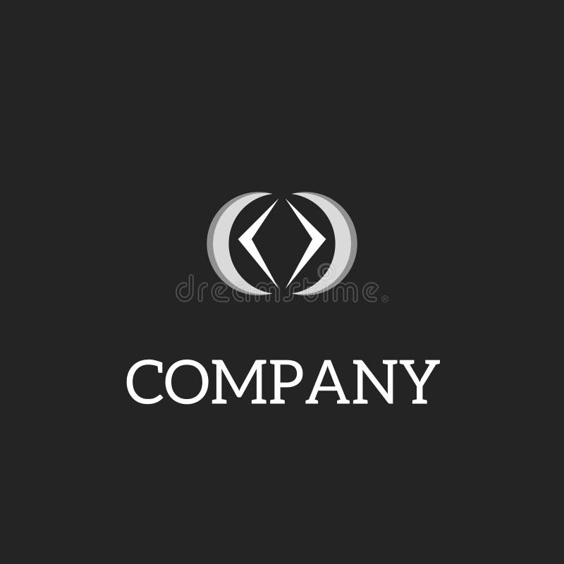 Simple and Elegant Company Logo Stock Illustration - Illustration of ...