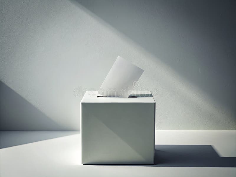 Simple and Elegant Election Ballot Photography a Minimalist Visual ...