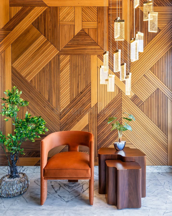 Interior Design Wood Cladding Chair Stock Photos - Free & Royalty-Free ...