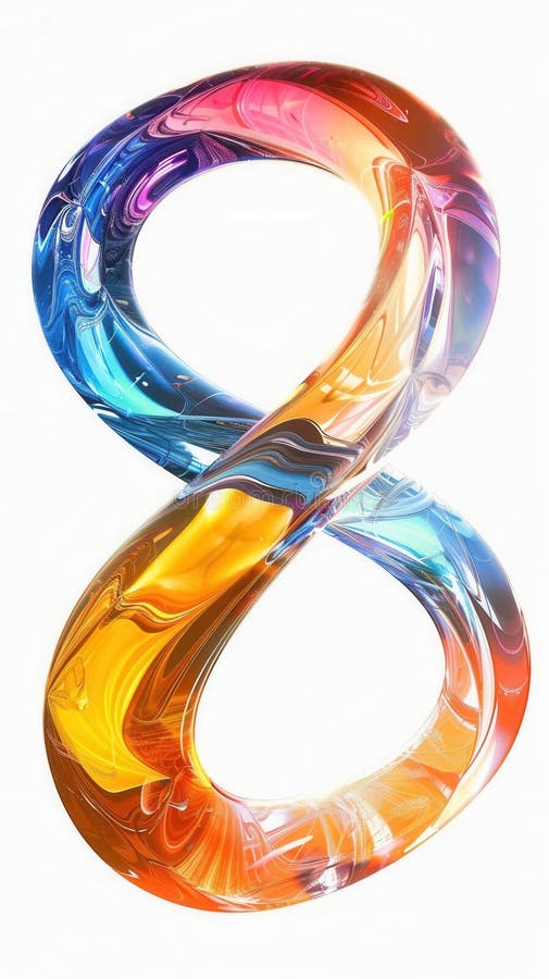 Endless Possibilities. Infinity Symbol on Transparent Background ...