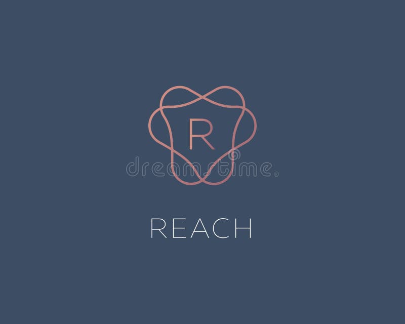 Elegant Letter R Logo Stock Illustrations – 6,335 Elegant Letter R Logo ...