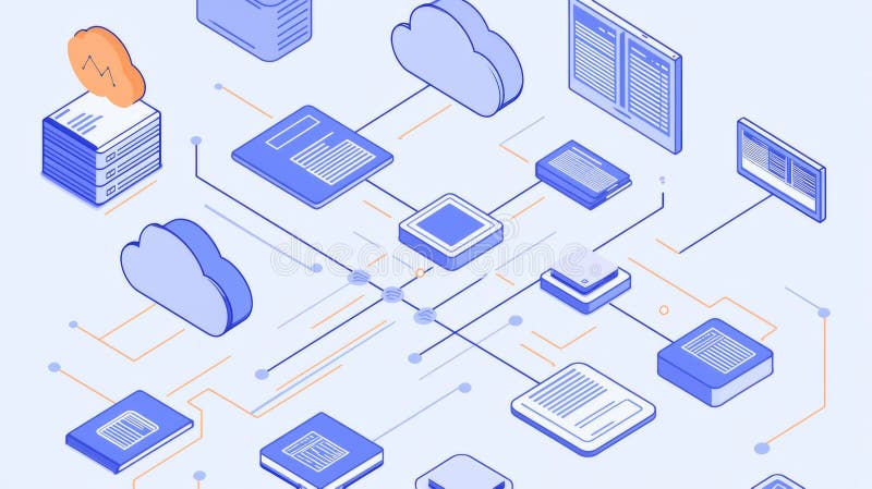 Simple Elegant Line Art Flowchart Stock Photos - Free & Royalty-Free ...
