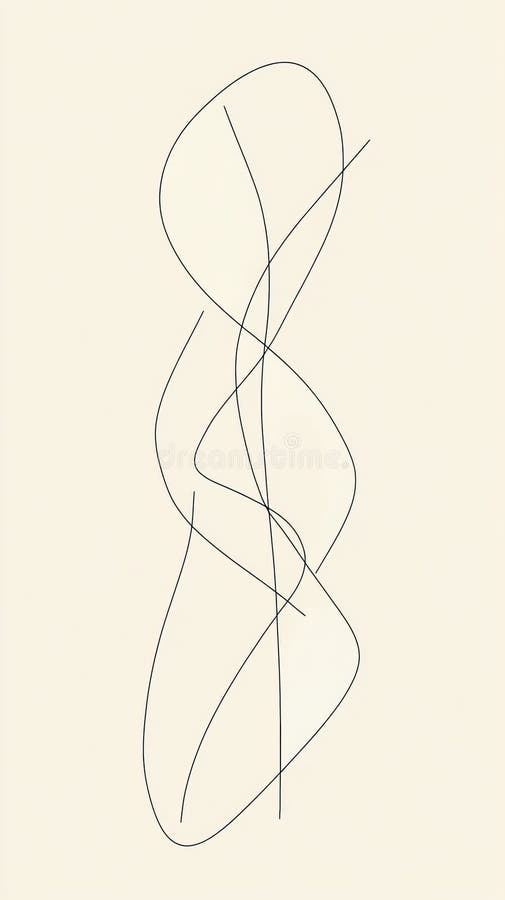 Simple yet Elegant Line Drawing Captures the Essence of Movement and ...