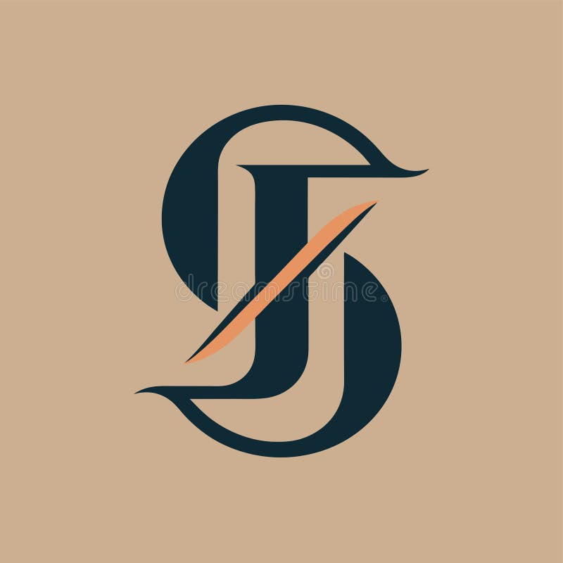 A Simple, yet Elegant Logo Design Featuring the Letters JU in a Unique ...