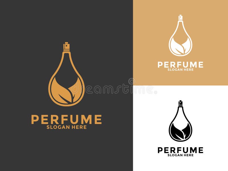 Diamond Perfume Nature Logo Vector Template, Perfume Logo Design ...