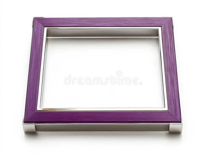 Simple, Elegant Purple Frames with Silver Borders are Perfect for ...