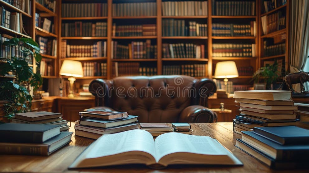 Simple yet Elegant Setup Featuring a Chair and a Book on a Table ...