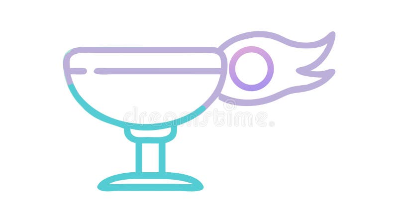 Simple Elegant Trophy Cup Award, Vector Design Generative AI Stock ...