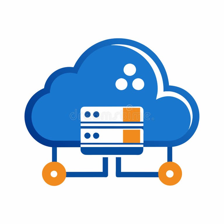 Cloud Server Simple Stock Illustrations – 12,127 Cloud Server Simple ...