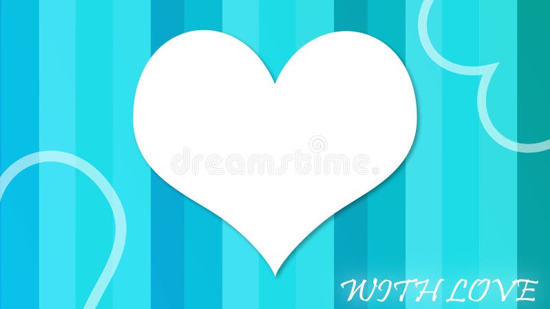 Simple Empty Animating Heart Icon Stock Illustration - Illustration of ...