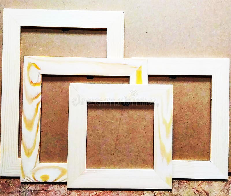 Simple Empty Frames Background or Wallpaper. Stock Image - Image of ...