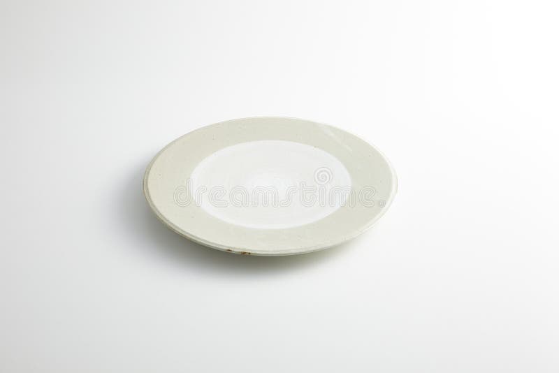Simple and empty plate stock image. Image of plate, food - 201228239