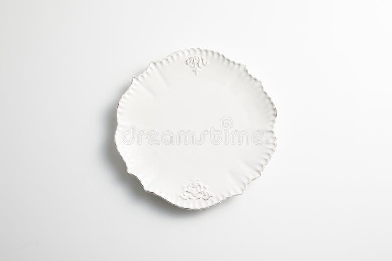 Simple and empty plate stock image. Image of black, colorful - 201229139