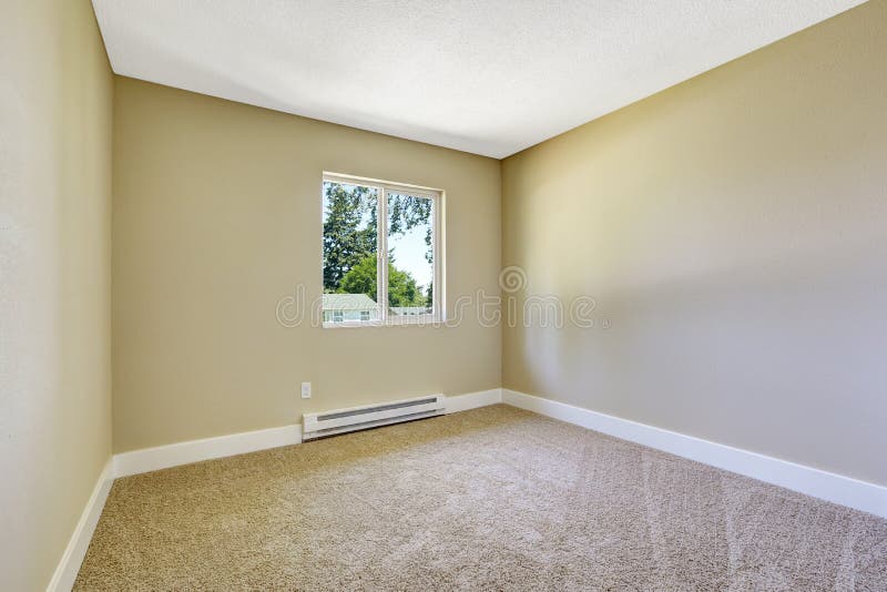 Simple empty room. stock image. Image of ceiling, simple - 44286733