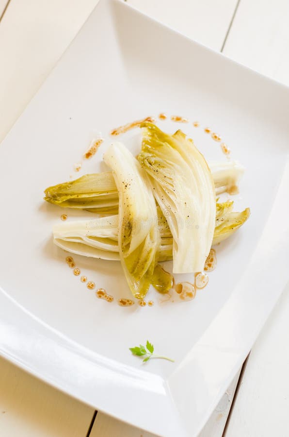 Simple endive dish stock image. Image of delicious, fresh - 32375189