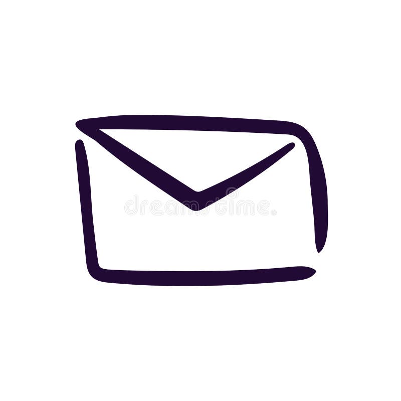 Simple Envelope Icon Design, Vector Illustration Stock Illustration ...