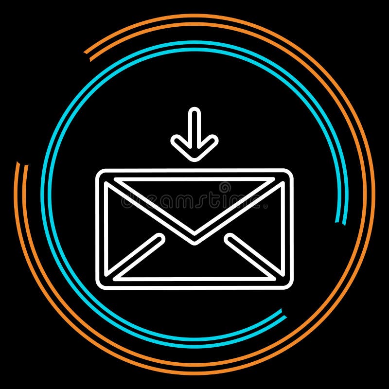 Simple Envelope Icon Design, Vector Illustration Stock Illustration ...